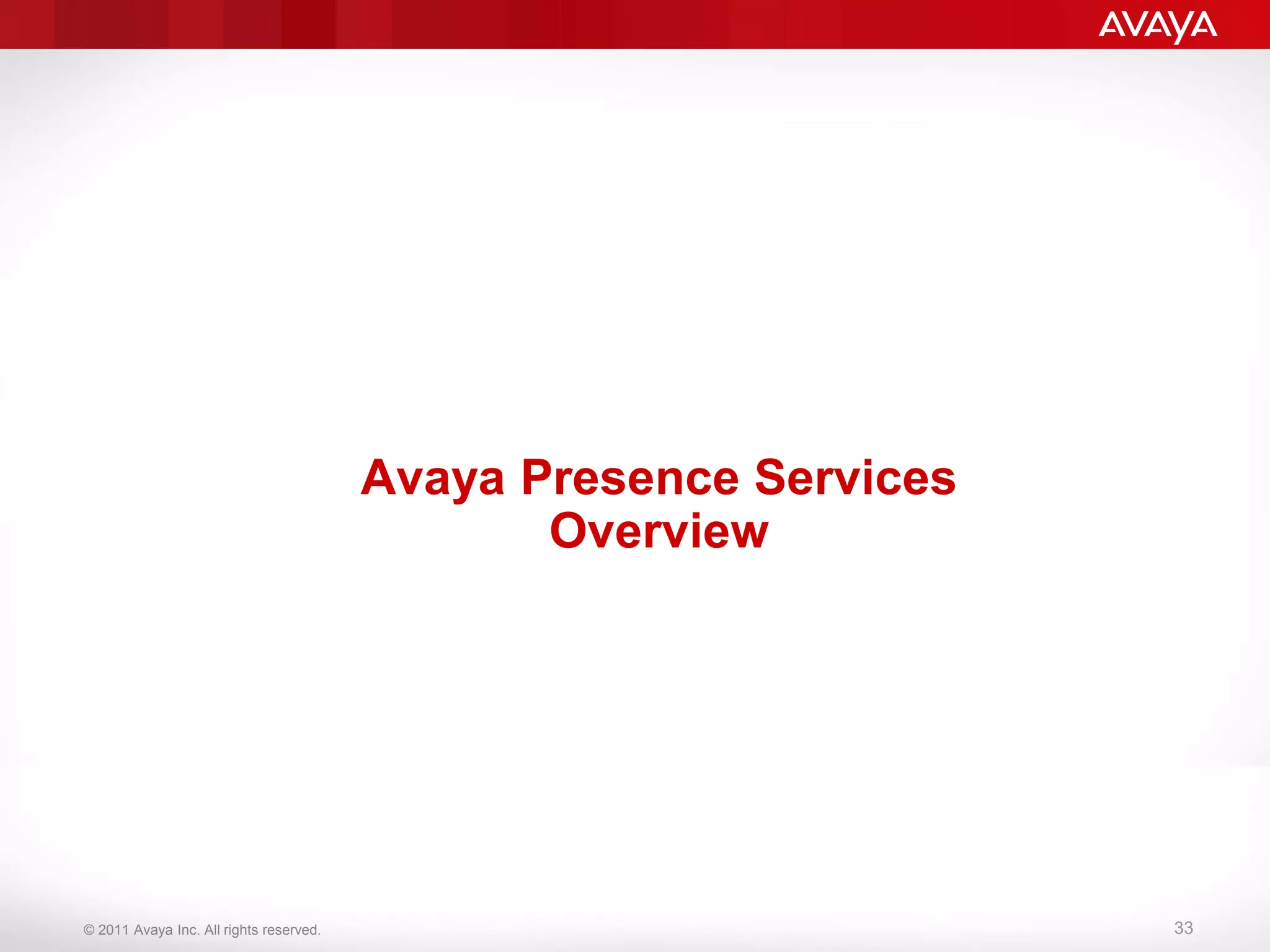 Avaya Aura Application Enablement Services (AES) | PDF