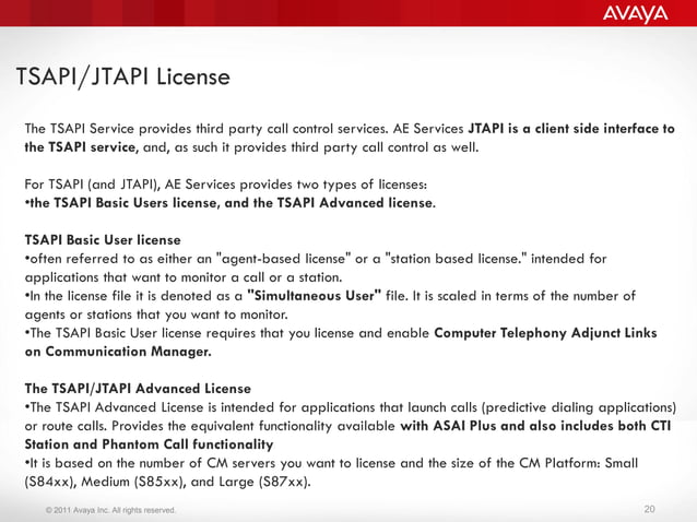 Avaya Aura Application Enablement Services (AES) | PDF | Web ...