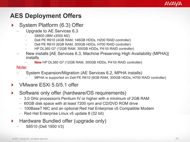Avaya Aura Application Enablement Services (AES) | PDF | Web ...