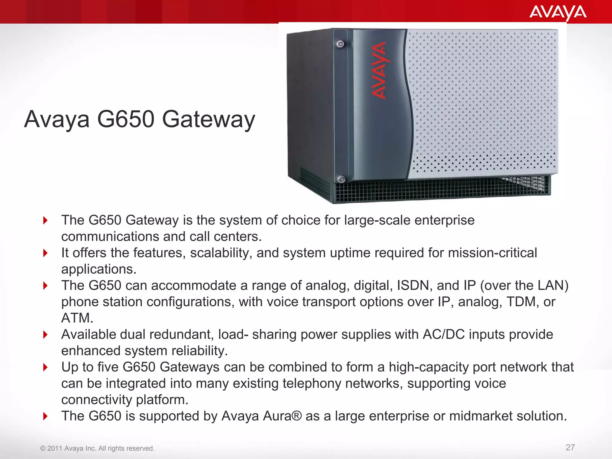 Avaya aura 6.x technical overview | PDF | Computer Software and Applications | Computing