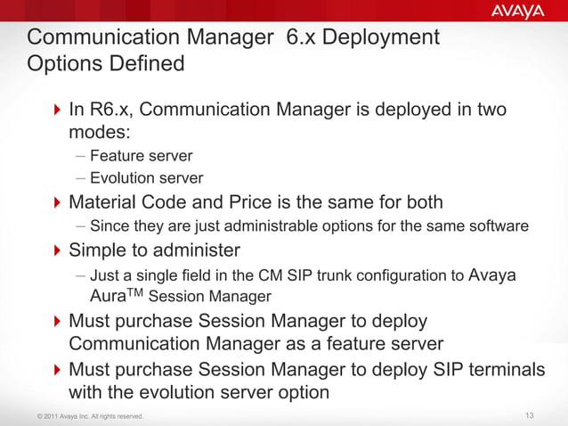 Avaya aura 6.x technical overview | PDF | Computer Software and Applications | Computing