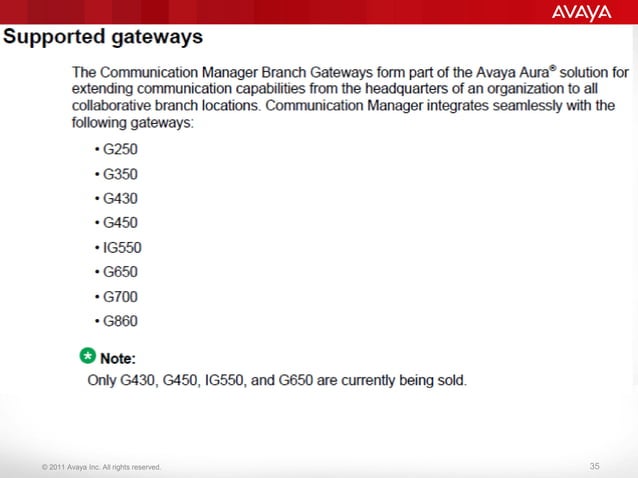 Avaya aura 6.x technical overview | PDF | Computer Software and Applications | Computing