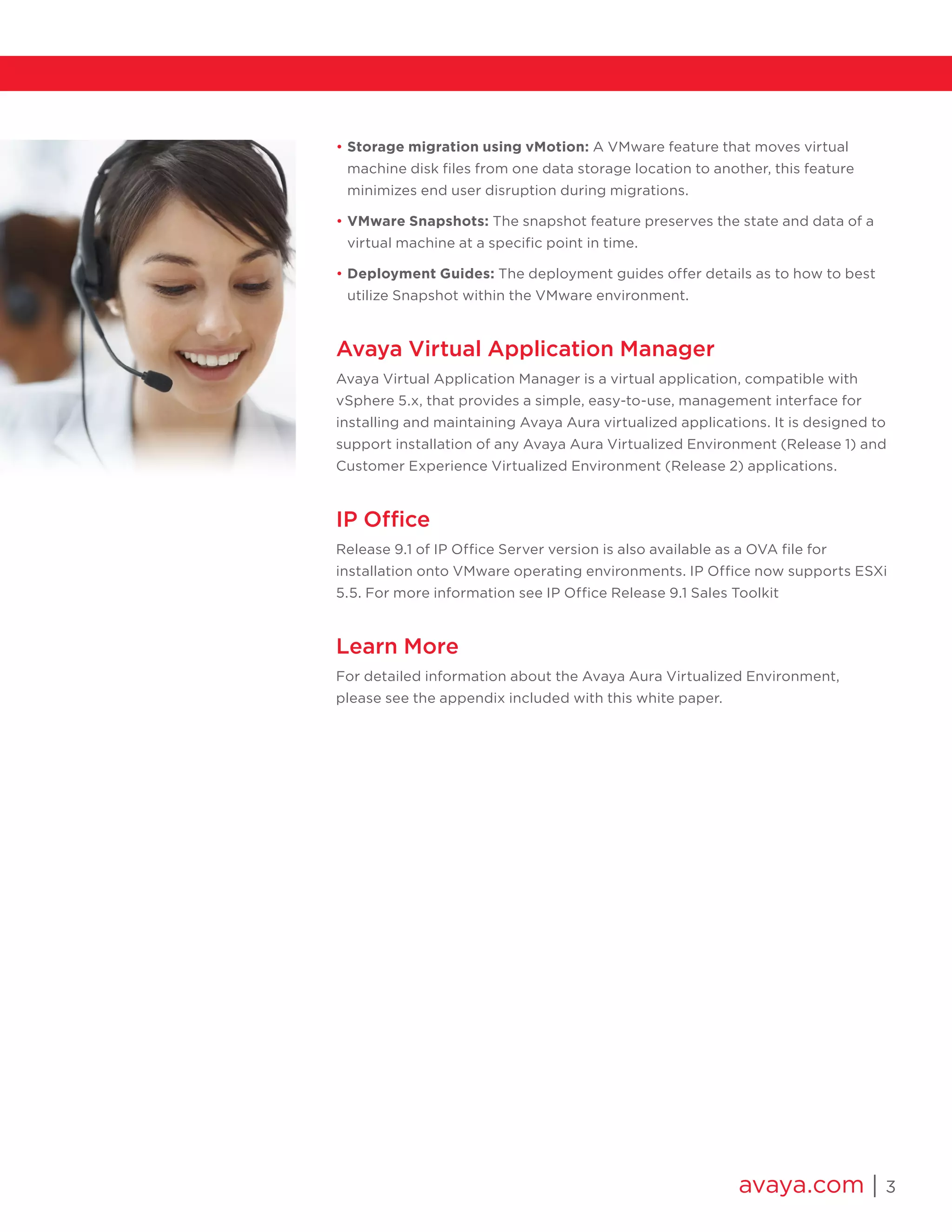 Avaya aura virtualiazed envirenment | PDF
