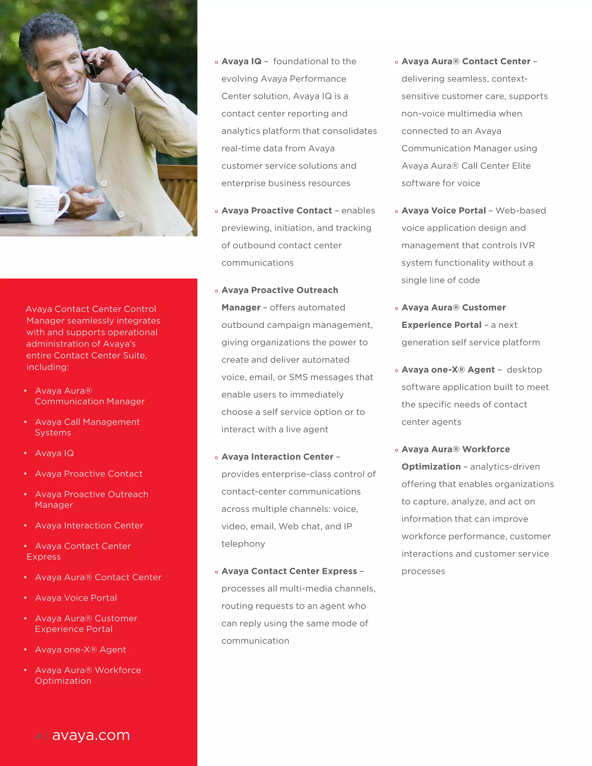 Avaya cc control manager 6.2 brochure | PDF | Computer Software and ...