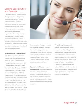 Avaya cc control manager 6.2 brochure | PDF | Computer Software and ...