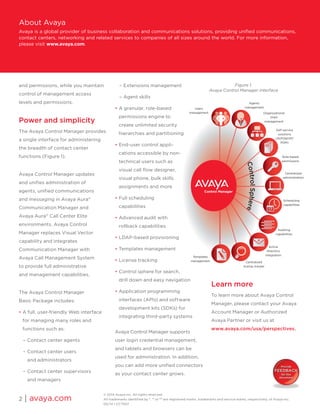 Avaya control manager | PDF | Operating Systems | Computer Software and ...