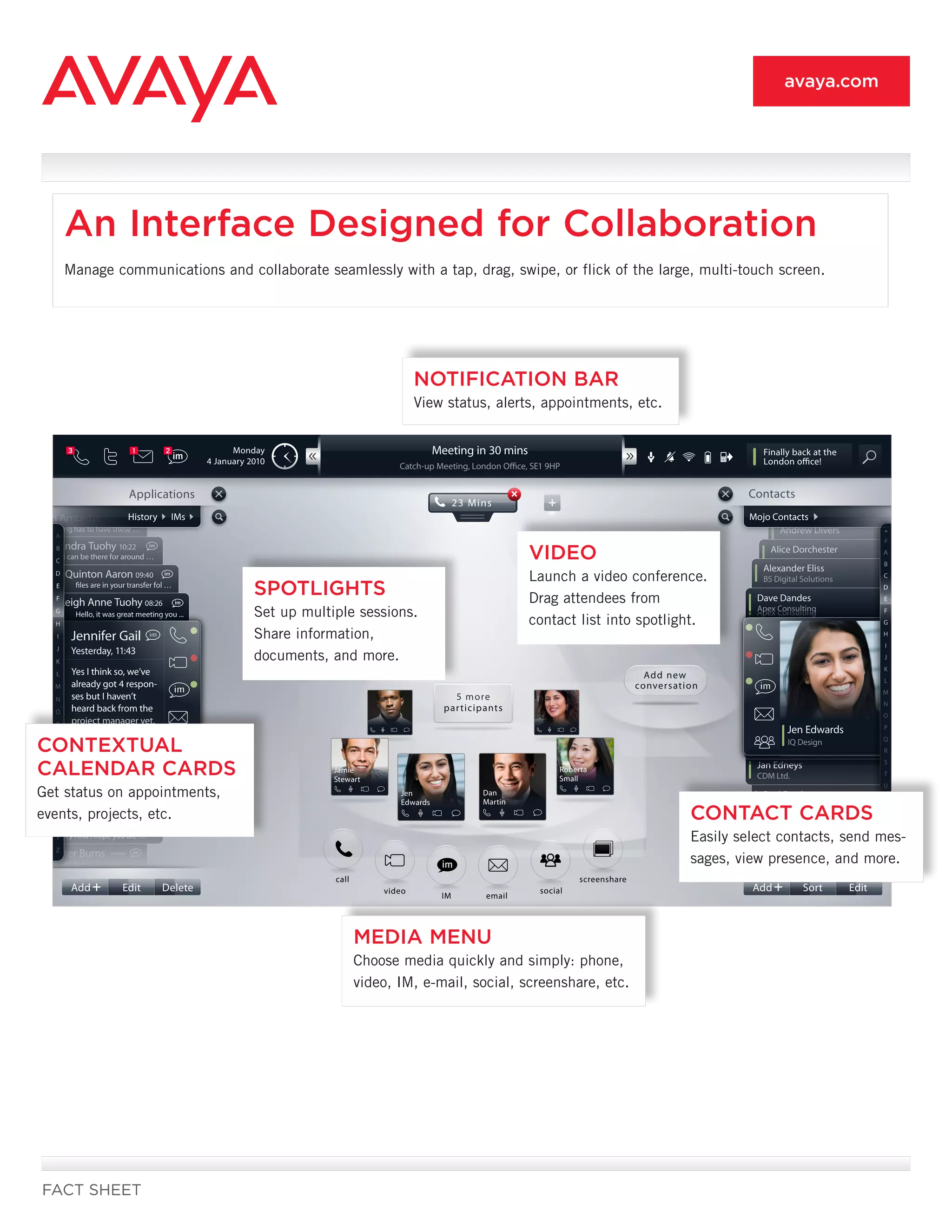 Avaya flare experience desktop device | PDF | Web Conferencing ...
