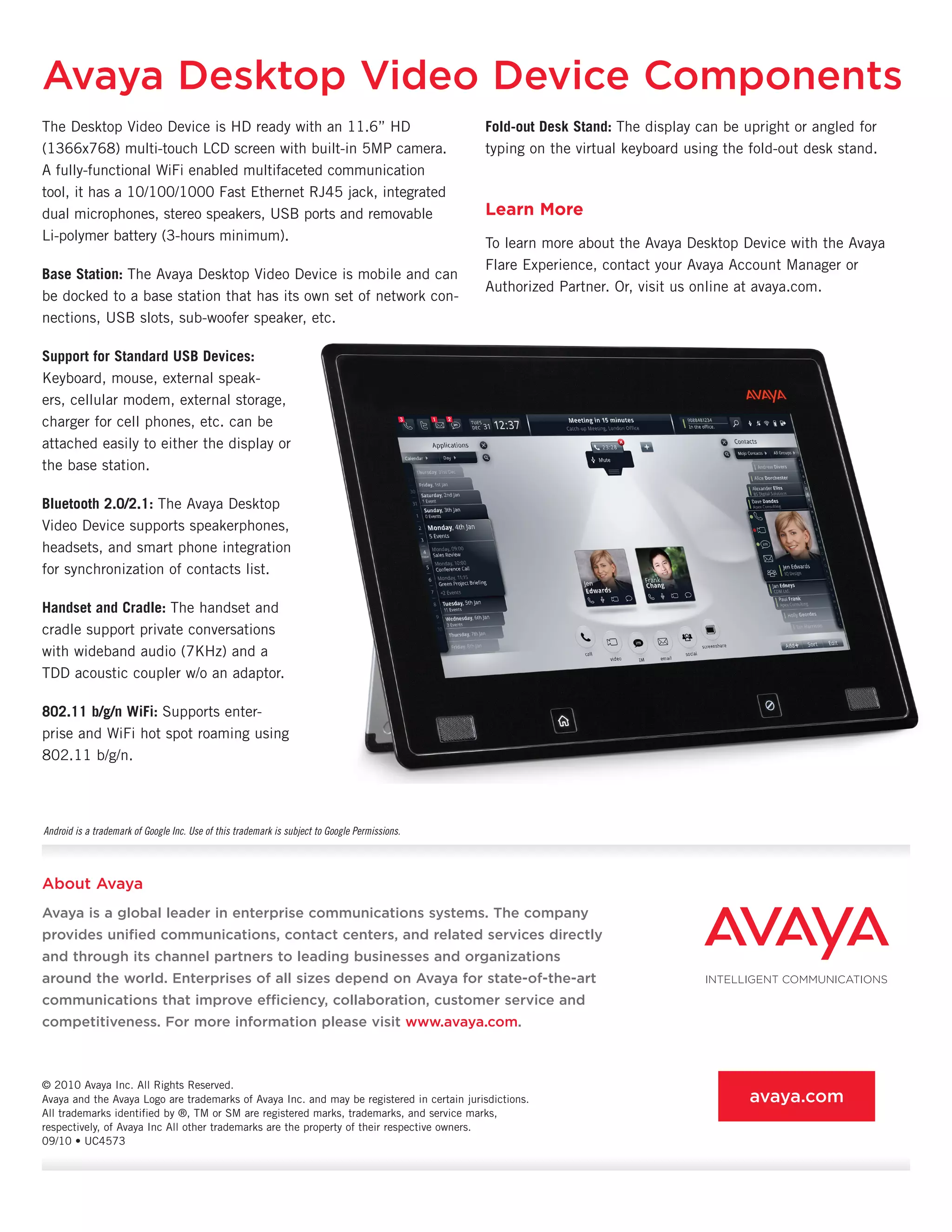 Avaya flare experience desktop device | PDF | Web Conferencing | Computer Software and Applications