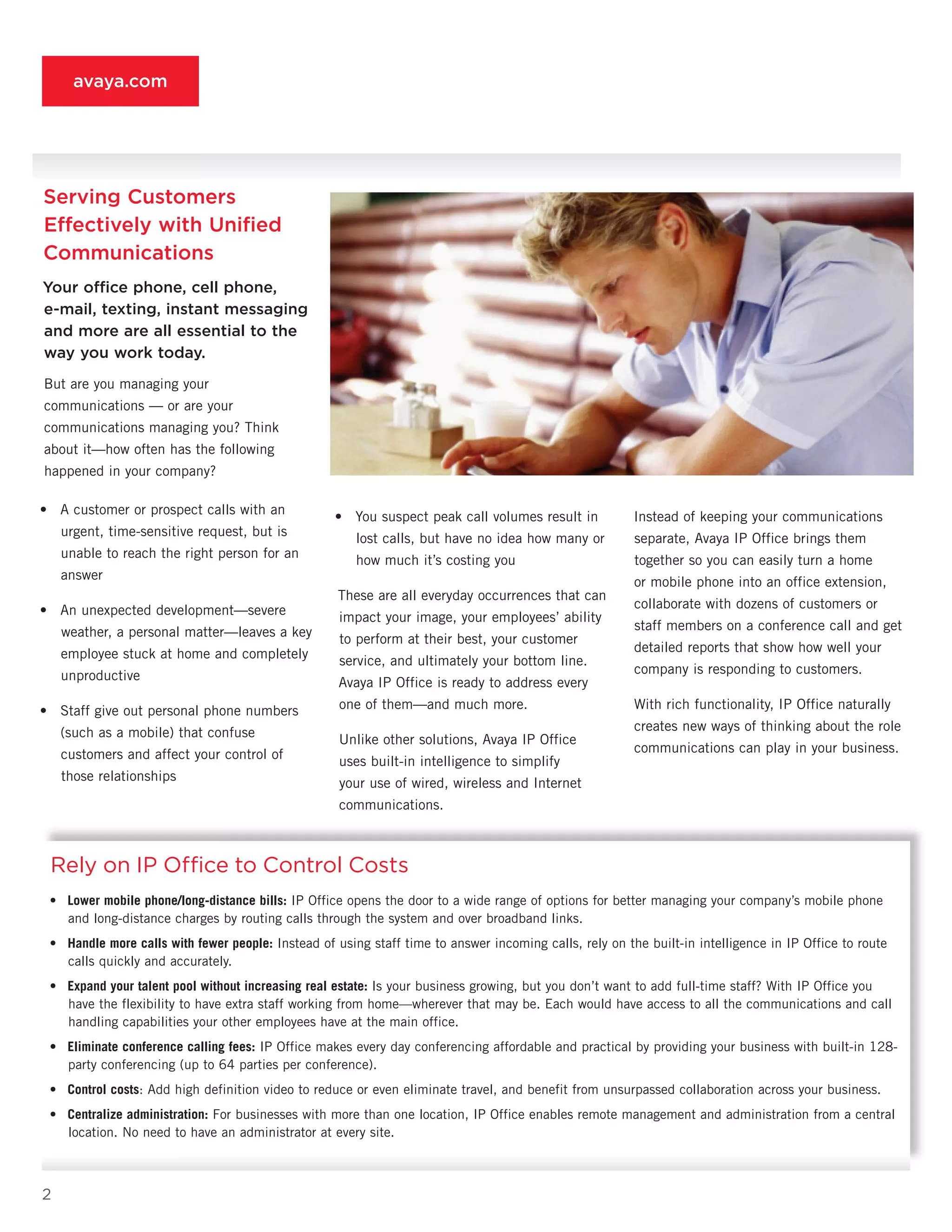 Avaya ip office | PDF