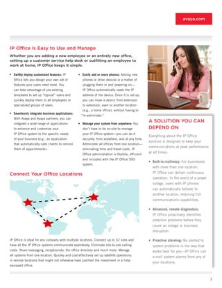 Avaya ip office | PDF | Internet | Computing