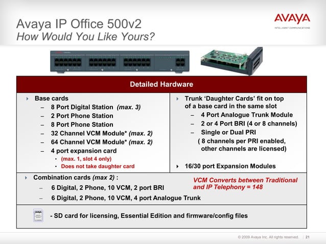 Avaya IP Office Overview | PDF | Operating Systems | Computer Software ...