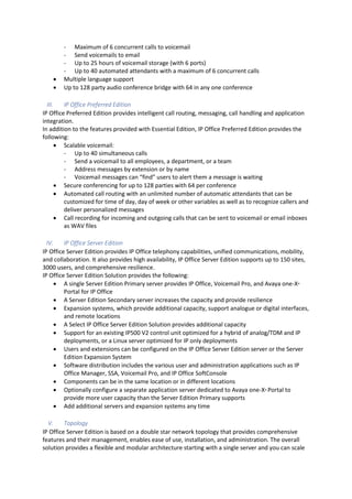 Avaya ip office beginners training | PDF