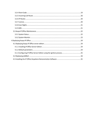 Avaya ip office beginners training | PDF