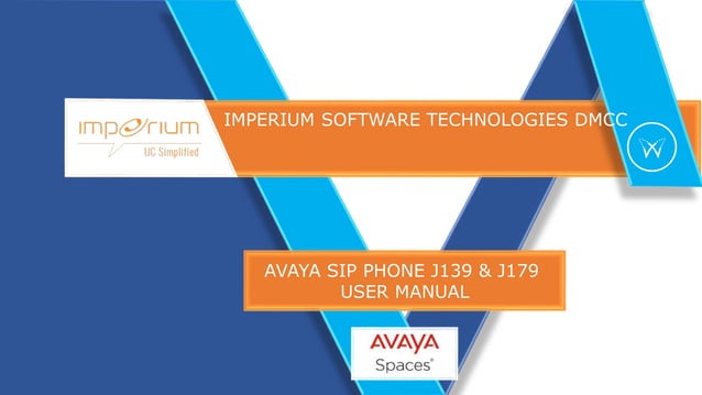 Avaya J179 J139 User Manual SS Lootah.pptx