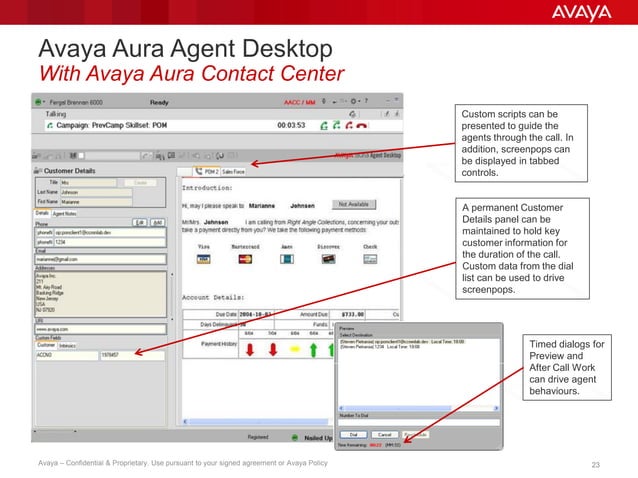 Avaya outbound update apr 2015 | PDF