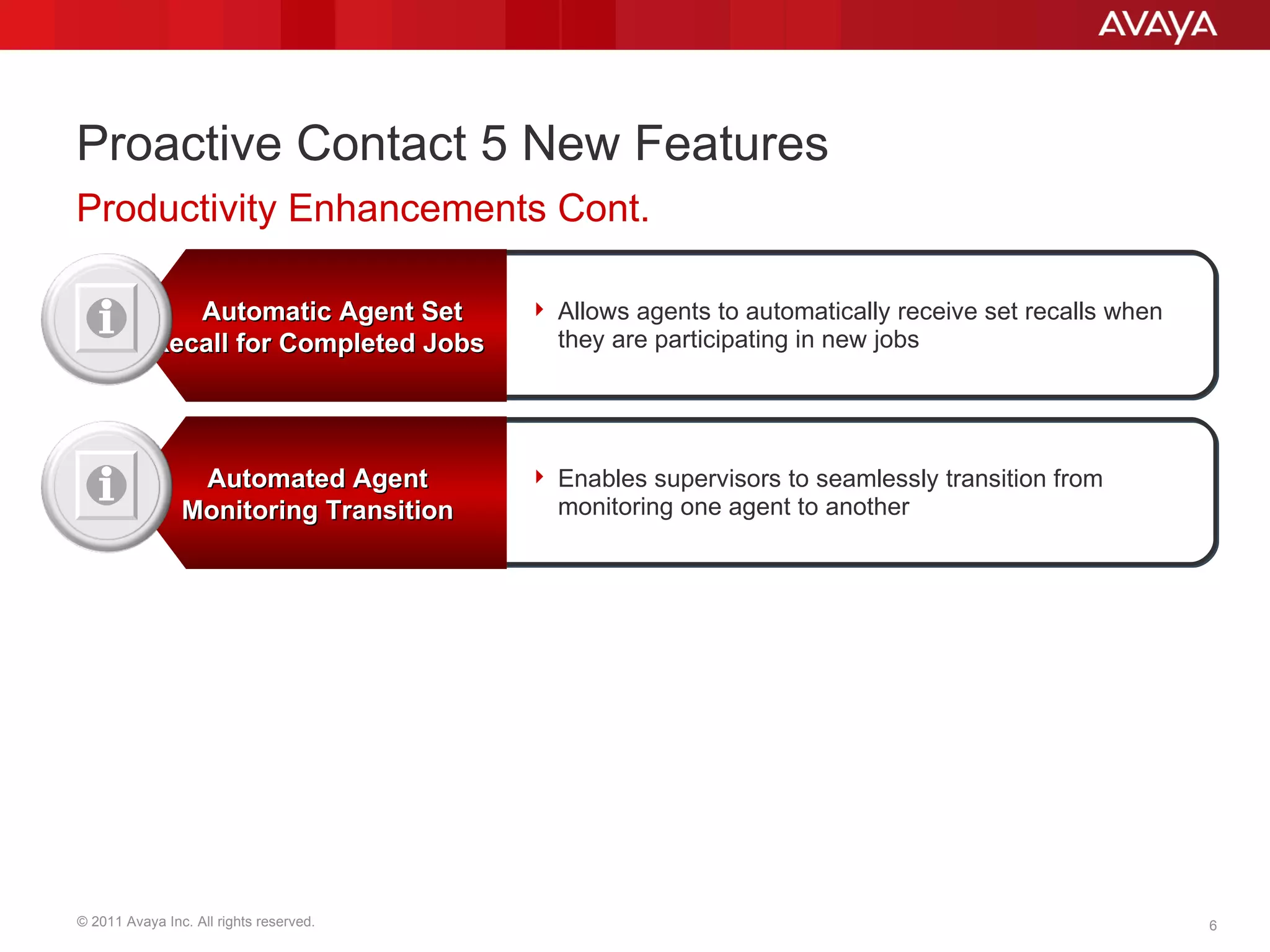 Avaya Proactive Contact 5 | PPT