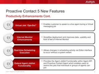 Avaya Proactive Contact 5 | PPT