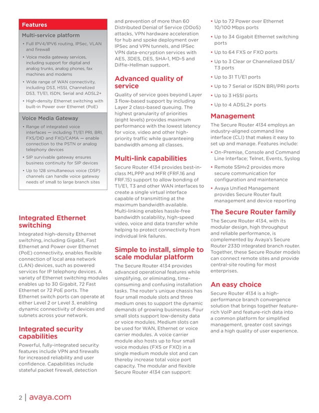 Avaya secure router | PDF | Information and Network Security | Computing