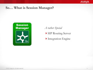 Avaya Aura Session Manager | PDF