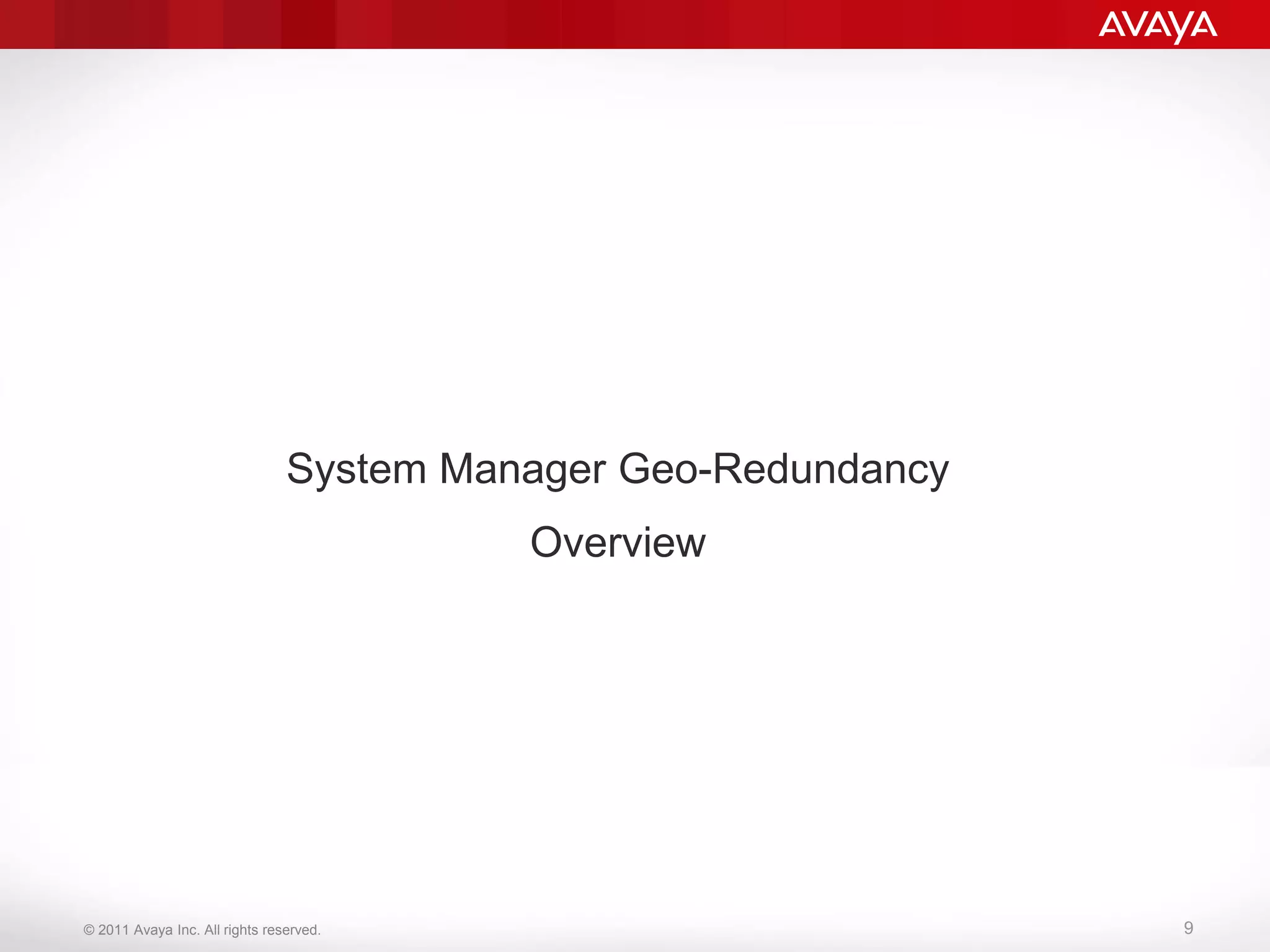 Avaya Aura System Manager | PDF