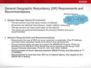 Avaya Aura System Manager | PPT