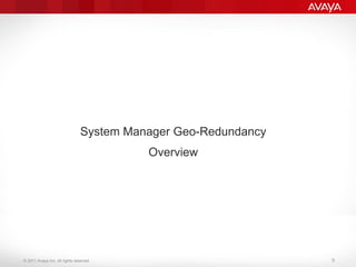 Avaya Aura System Manager | PPT