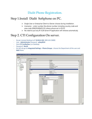Avaya tenovis dialit phone guide | PDF