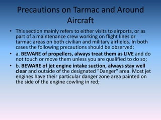 AVB 6: The Airfield And Safety Precautions - CCPL Fleming - 27 AUG | PPTX