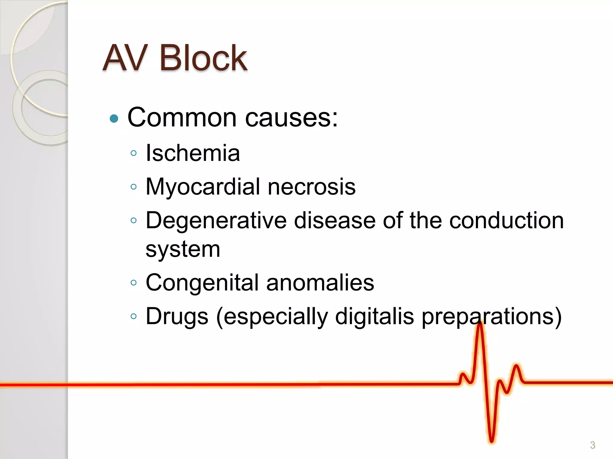 AV block ecg analysis | PPTX