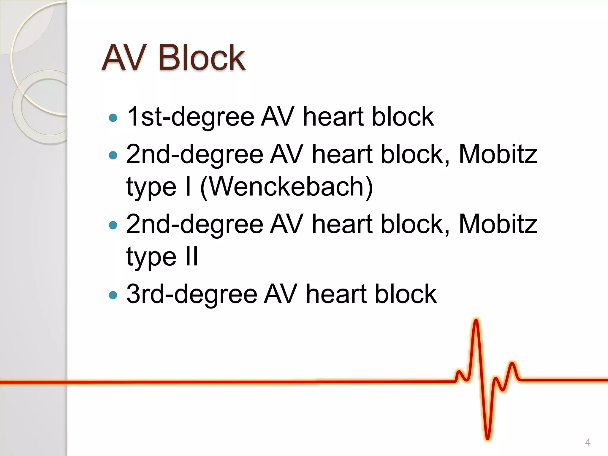 AV block ecg analysis | PPTX