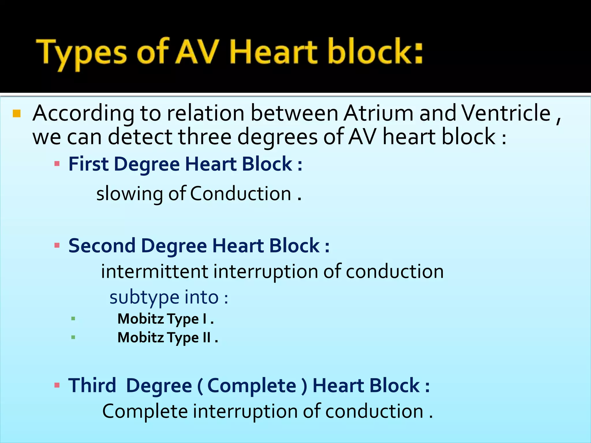 Heart block | PPTX