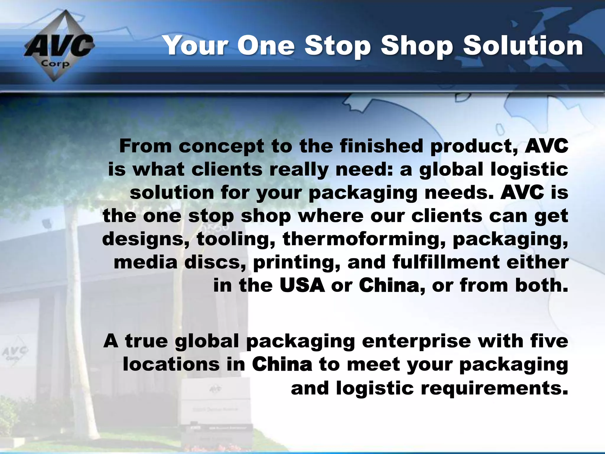 AVC Corp Presentation | PPSX