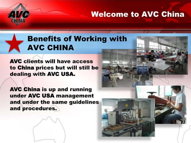 AVC Corp Presentation | PPT
