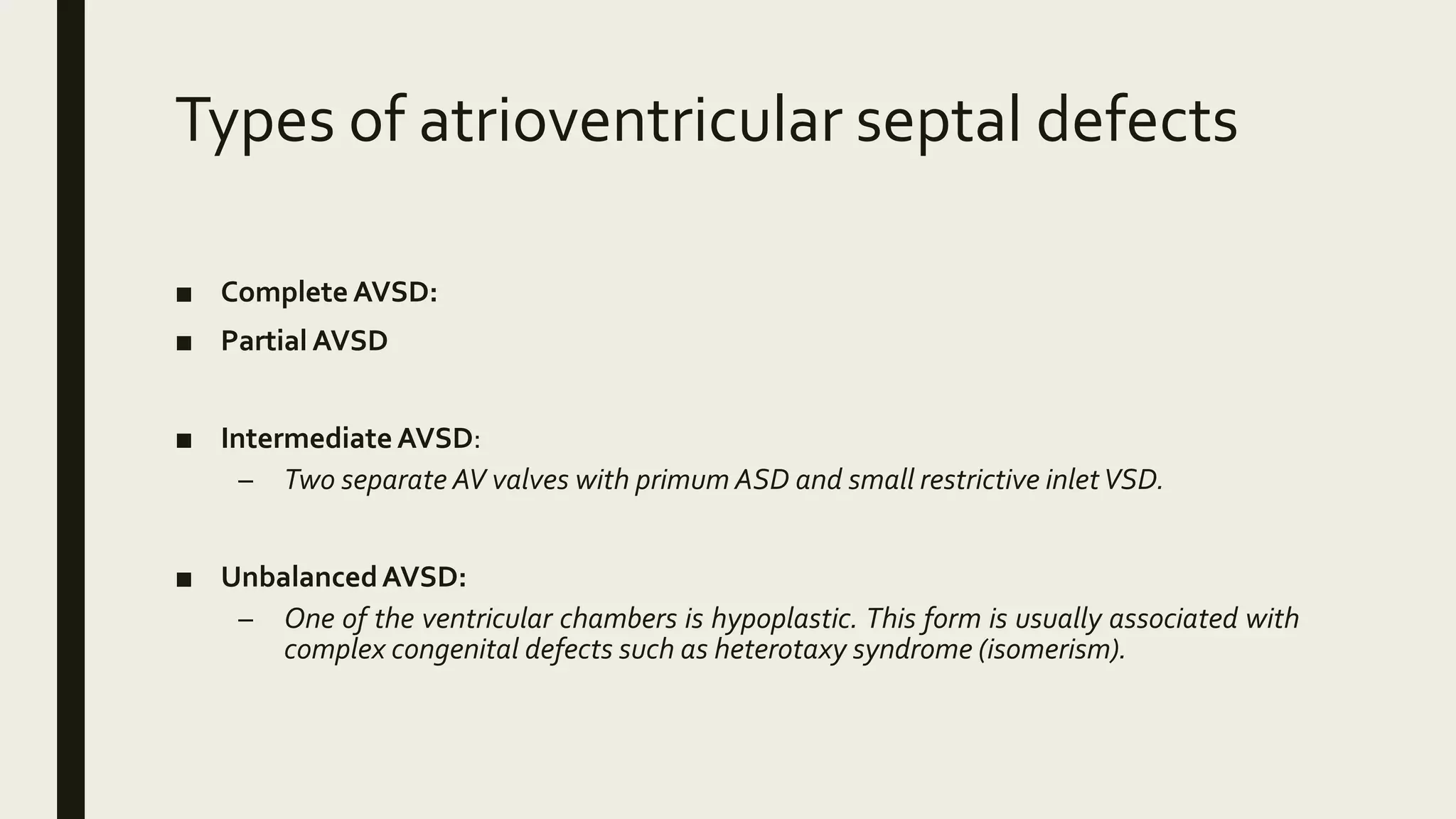 Av canal defect | PPTX