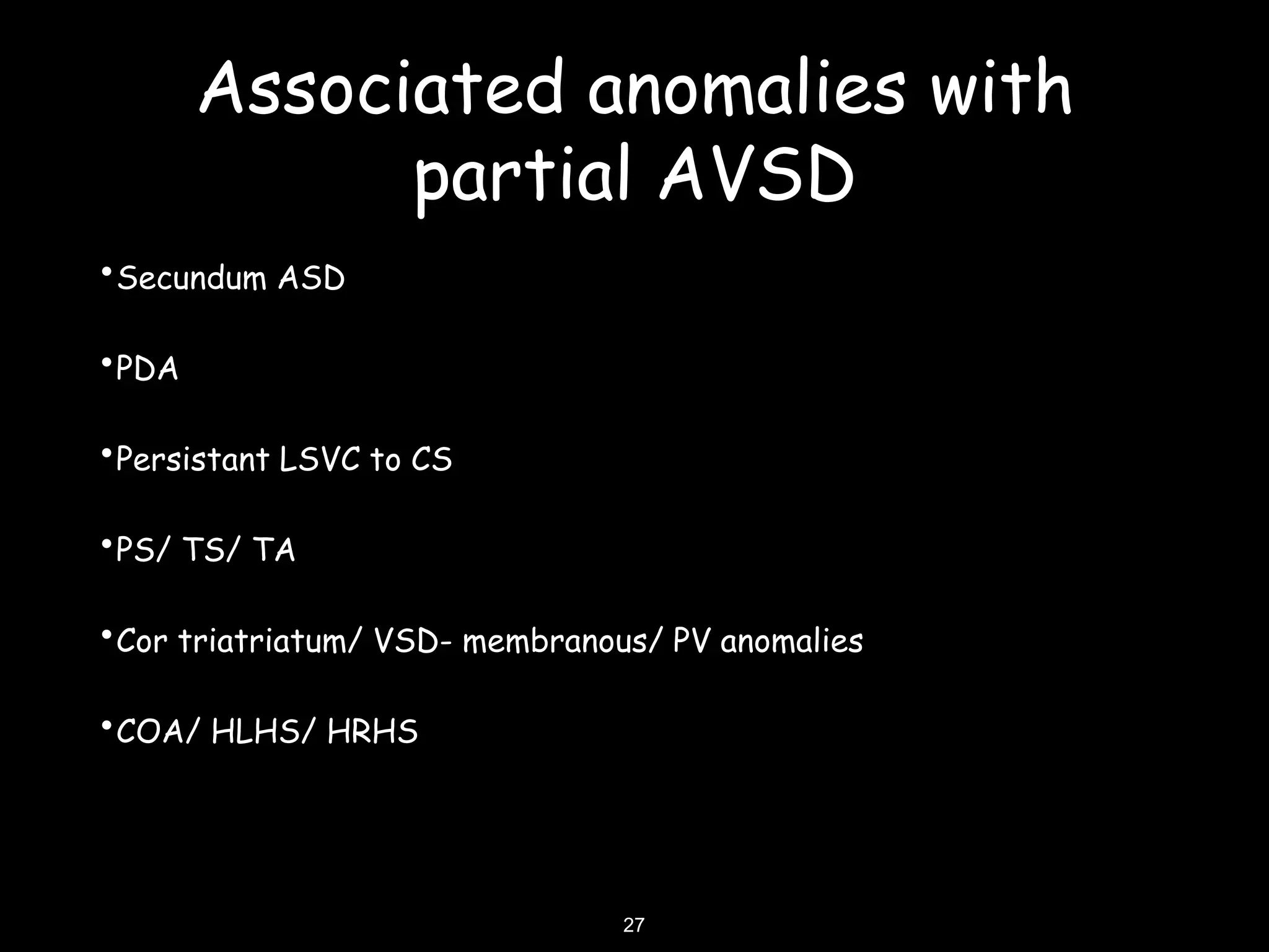 ATRIOVENTRICULAR SEPTAL DEFECT | PPTX