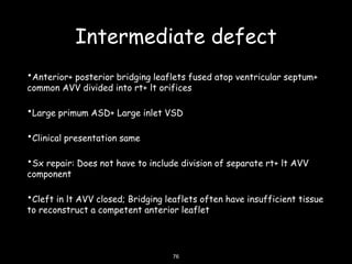 ATRIOVENTRICULAR SEPTAL DEFECT | PPTX