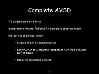 ATRIOVENTRICULAR SEPTAL DEFECT | PPTX