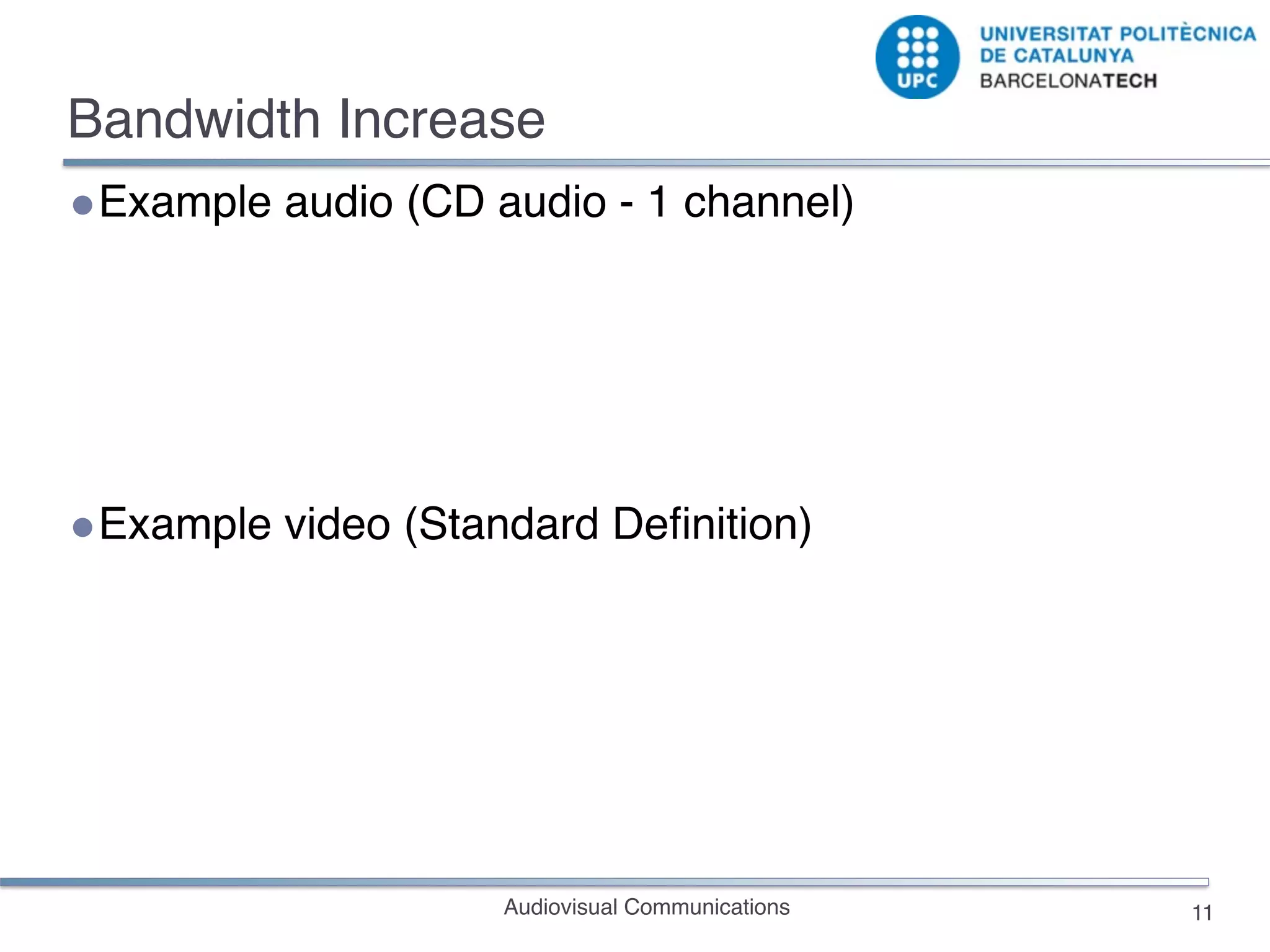 Introduction to Audiovisual Communications | PDF