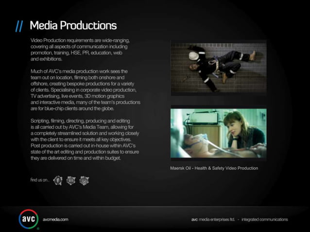 Avc Media Presentation | PPT