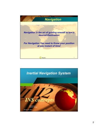 Aircraft Navigation- INS / GPS | PDF