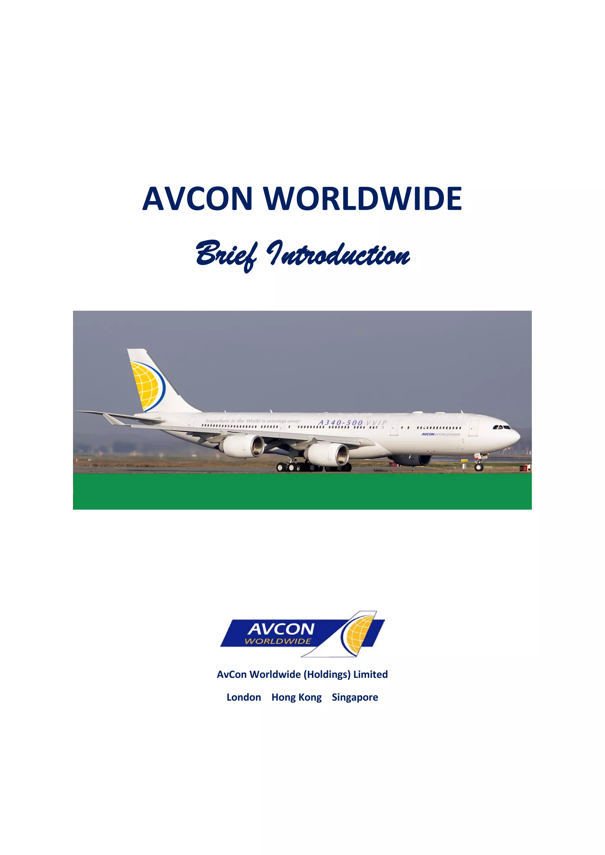 Avcon Worldwide Brochure 2018 | PDF