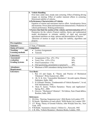 Avd course outline | PDF