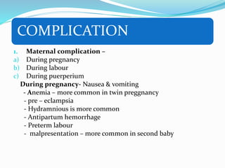 multiple pregnancy | PPTX