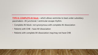 AV dissociation.pptx | Heart and Cardiovascular Diseases | Diseases and ...