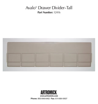Artromick Av Drawer Acc for Hospital Computing Solutions | PDF