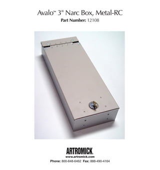 Artromick Av Drawer Acc for Hospital Computing Solutions | PDF