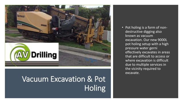 AV Drilling - Boring South West | PPTX