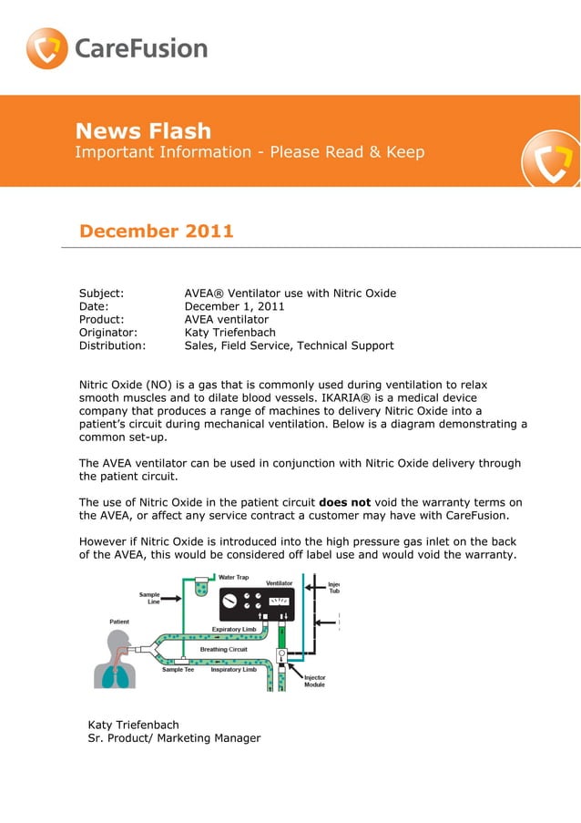 Avea flash nitric delivery | PDF