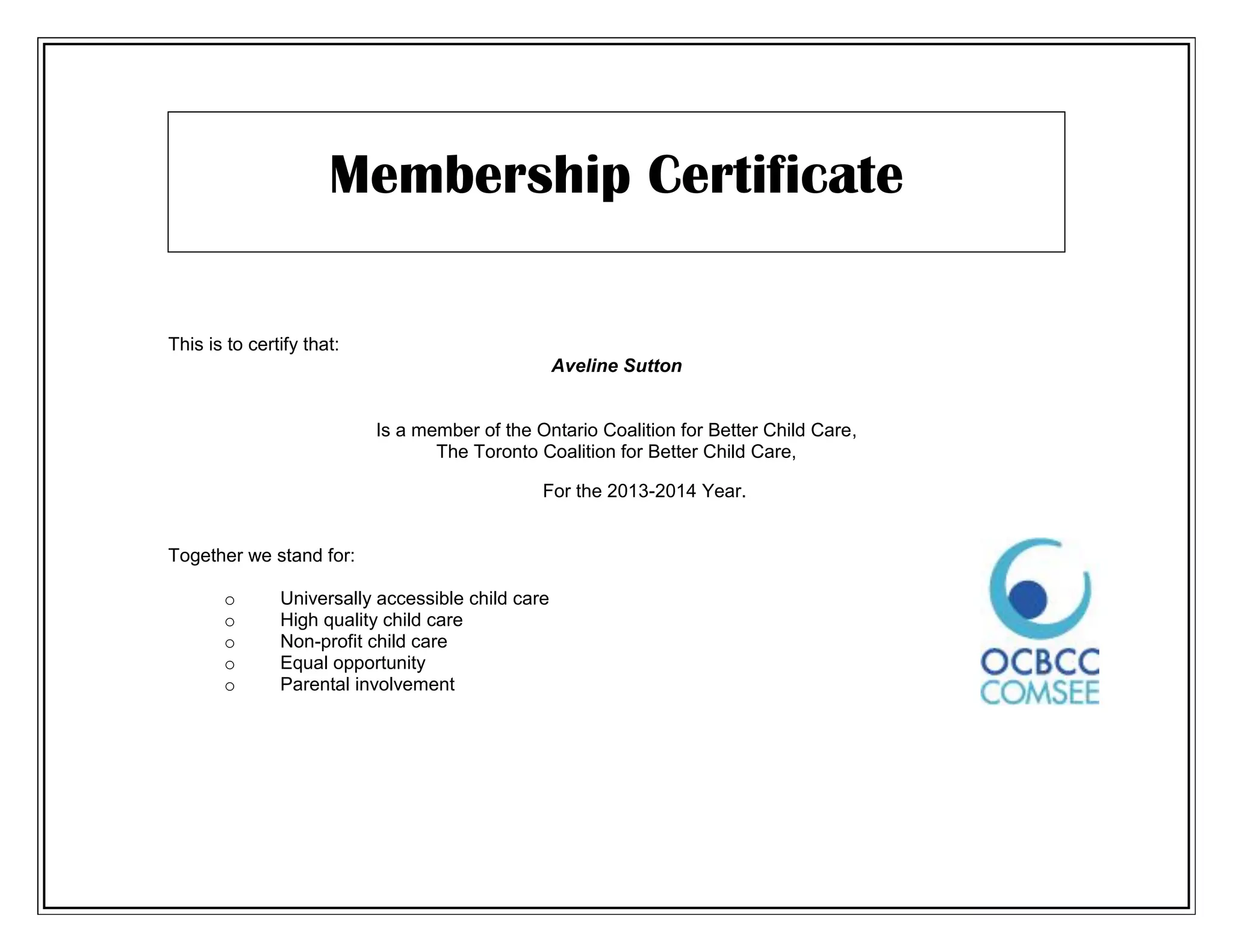 Aveline sutton certs (1)ocbcc | PDF