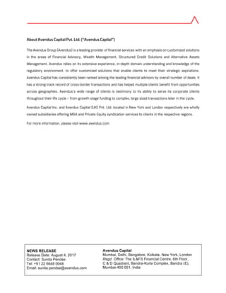 Avendus structured credit_fund_final-v2 | PDF